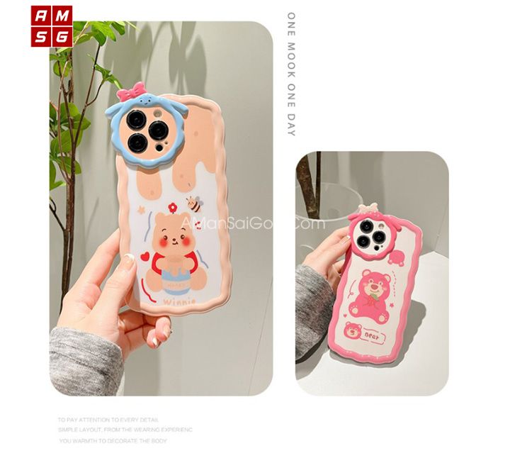 ỐP LƯNG IPHONE HÌNH GẤU 32 – A Mẫn Sài Gòn