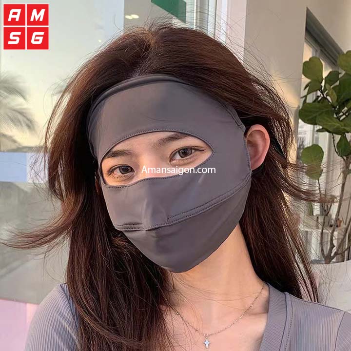 KHẨU TRANG VẢI FULL FACE CHỐNG UV – A Mẫn Sài Gòn